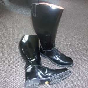 Dehner Boots CHP Police Boots Motorcycle Police Boots Bal-lace - Etsy