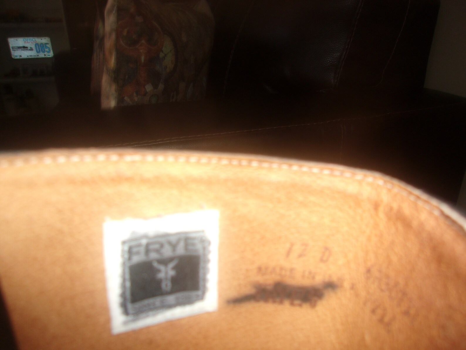 RARE Vintage Frye Harness Boots LEATHER SOLES and Heels Motorcycle ...