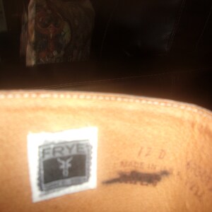 RARE Vintage Frye Harness Boots LEATHER SOLES and Heels Motorcycle ...