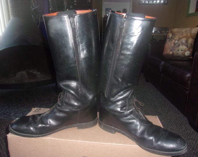 Boots CHP Police Boots Motorcycle Police Boots DEHNER - Etsy