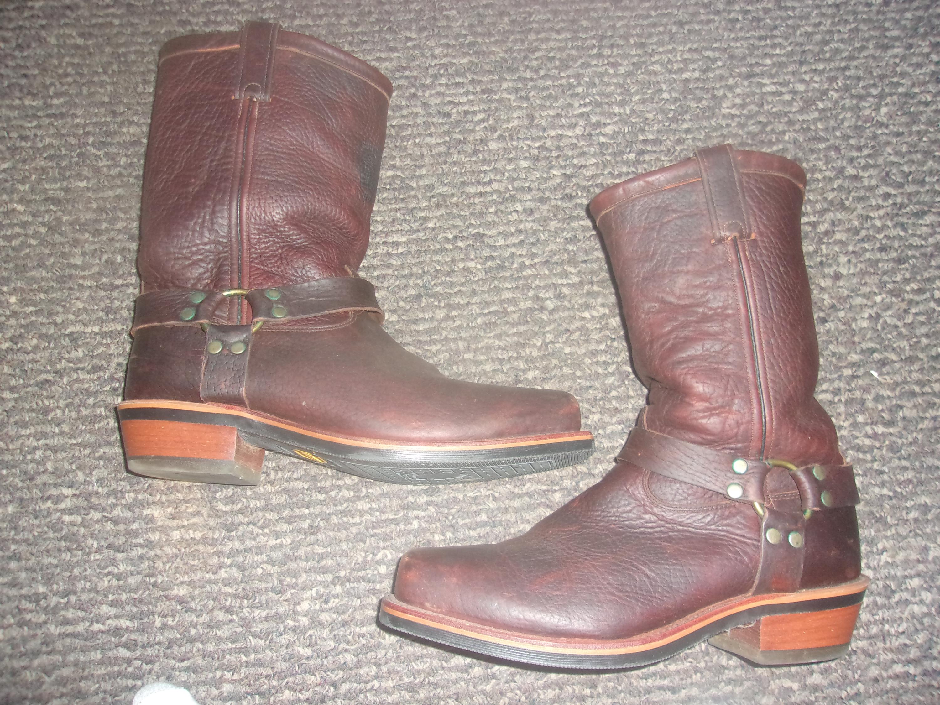 Chippewa BISON Harness Boots Motorcycle Boots USA MADE Biker Boots ...