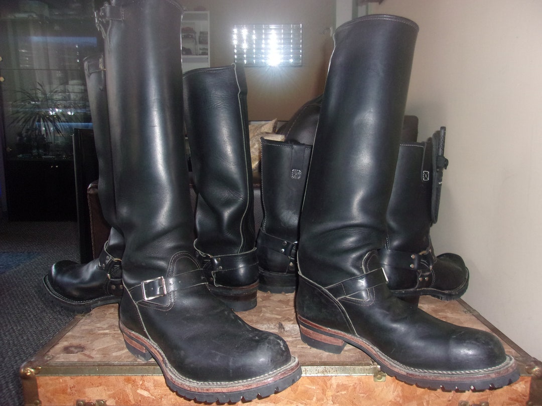 WESCO BIG BOSS Motorcycle Boots Biker Boots Engineer Boots 22'' High - Etsy