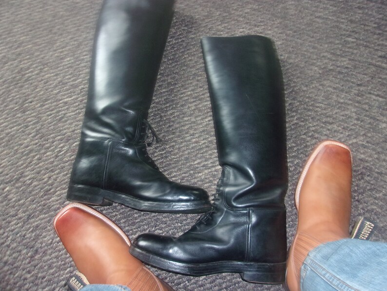 Dehner Boots CHP Police Boots Motorcycle Police Boots Bal-lace - Etsy