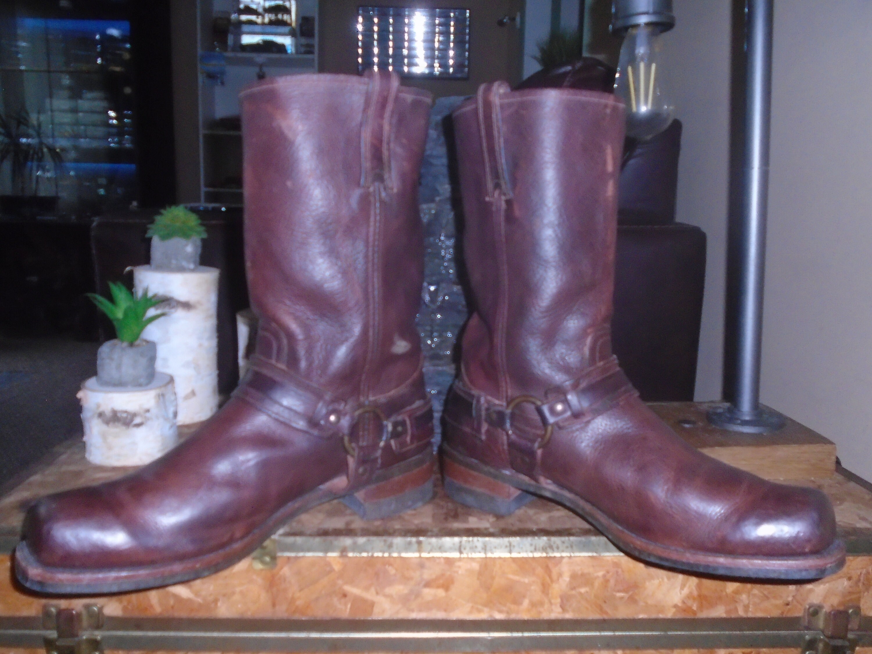 Men's Frye GAUCHO Harness Boots Motorcycle Boots GRUNGE - Etsy