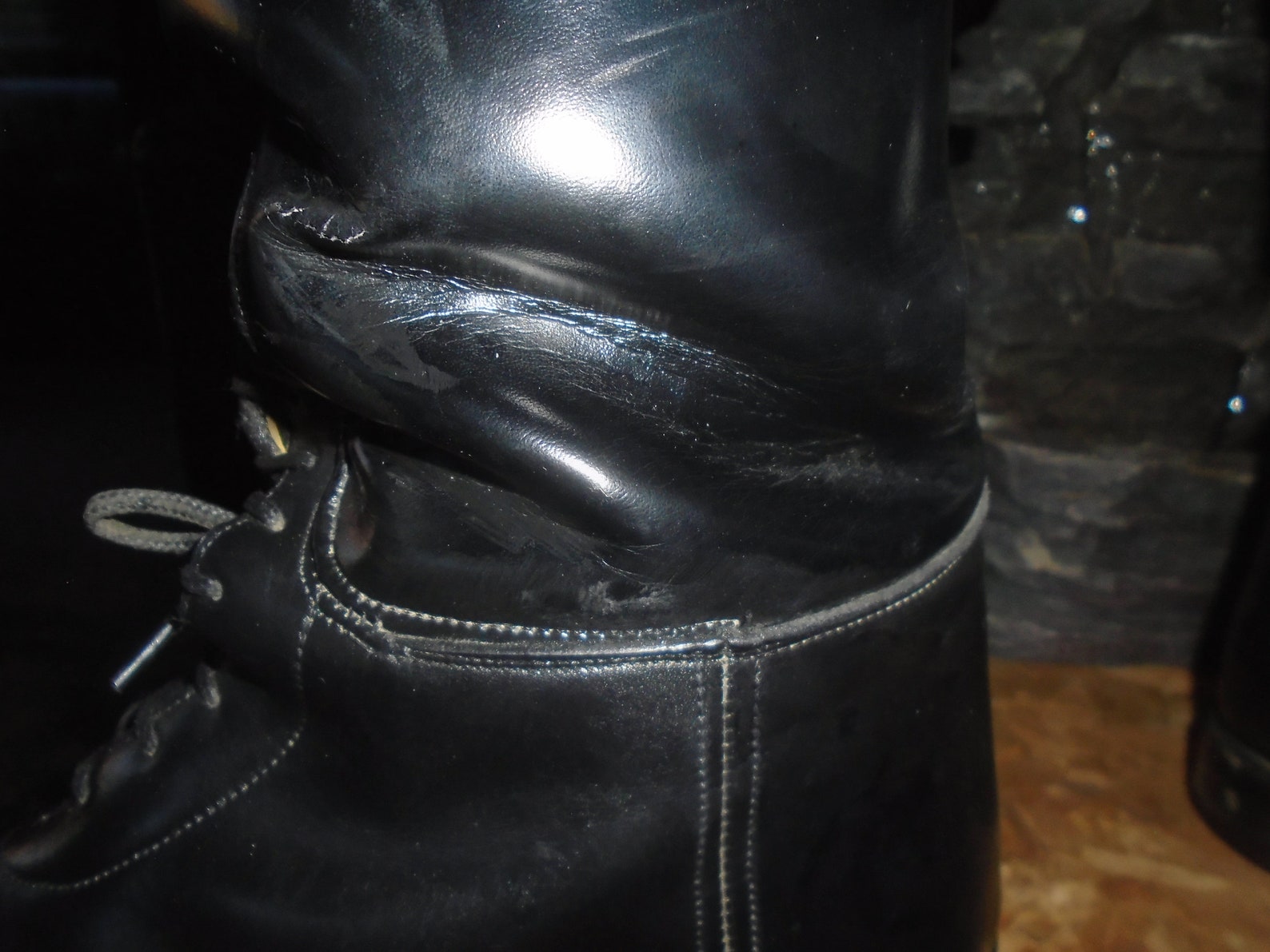 Dehner Boots CHP Police Boots Motorcycle Police Boots Bal-lace - Etsy