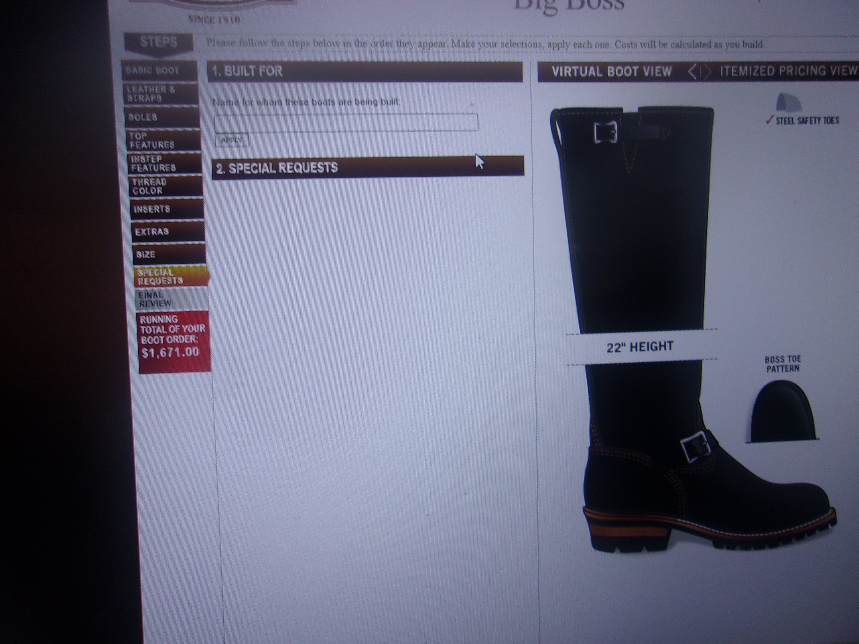 WESCO BIG BOSS Motorcycle Boots Biker Boots Engineer Boots 22'' High - Etsy