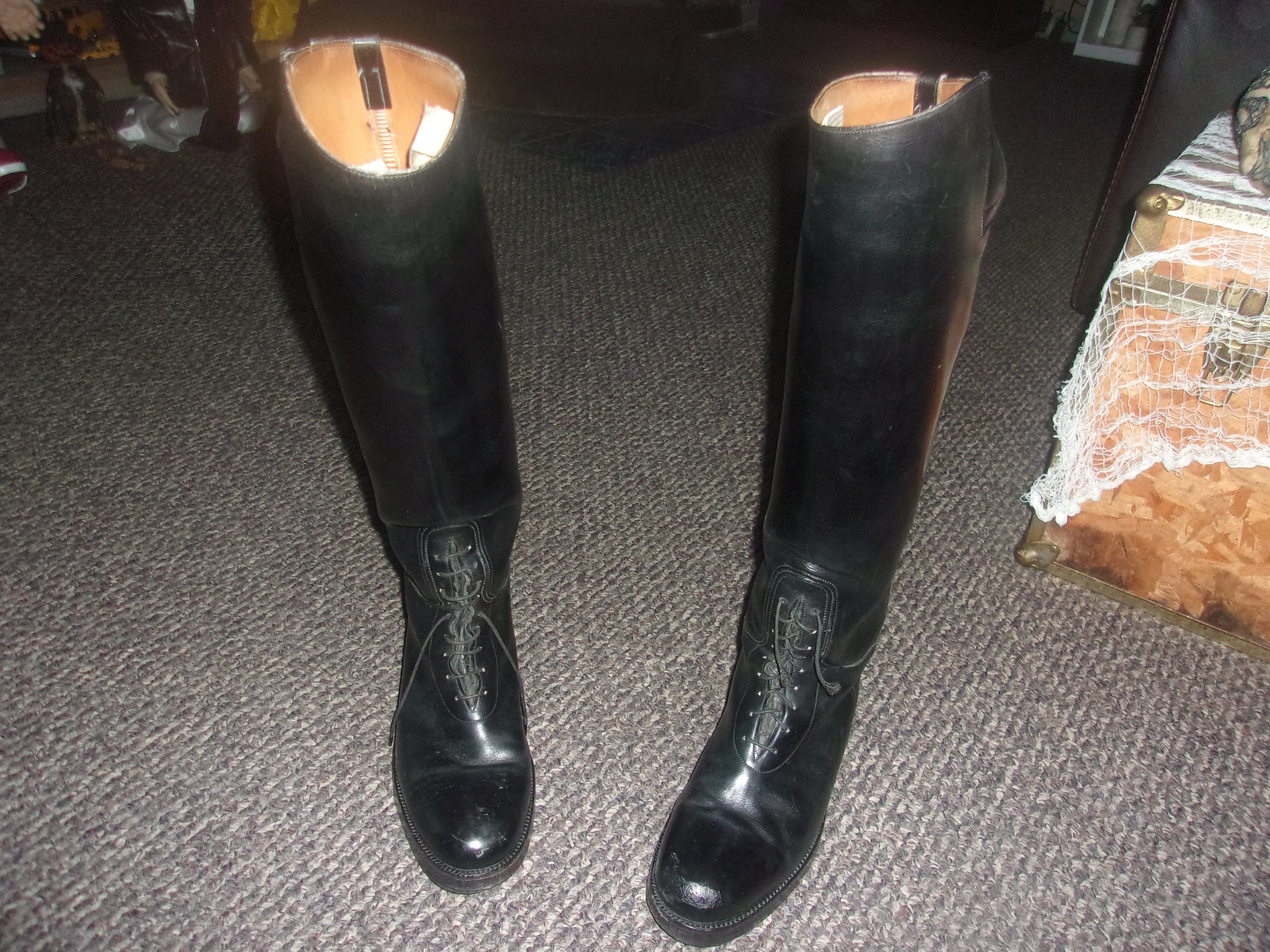 Dehner Boots CHP Police Boots Motorcycle Police Boots Bal-lace - Etsy