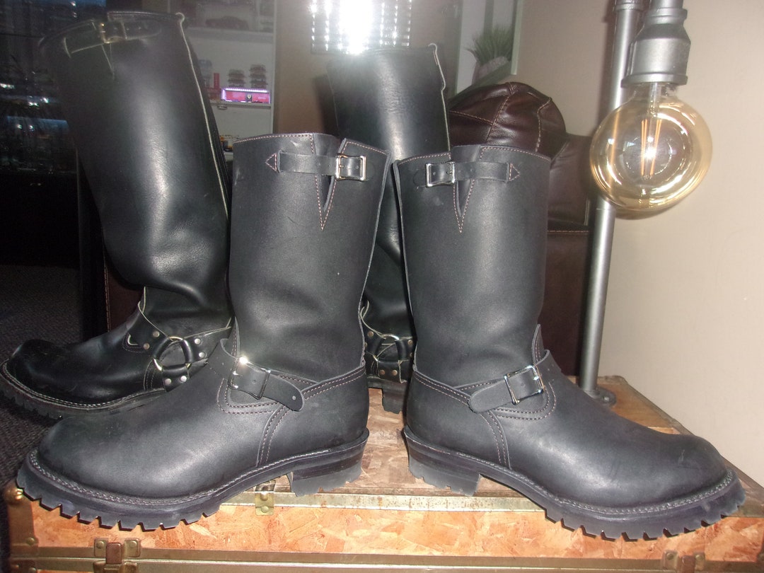 WESCO BIG BOSS Motorcycle Boots Biker Boots Engineer Boots - Etsy