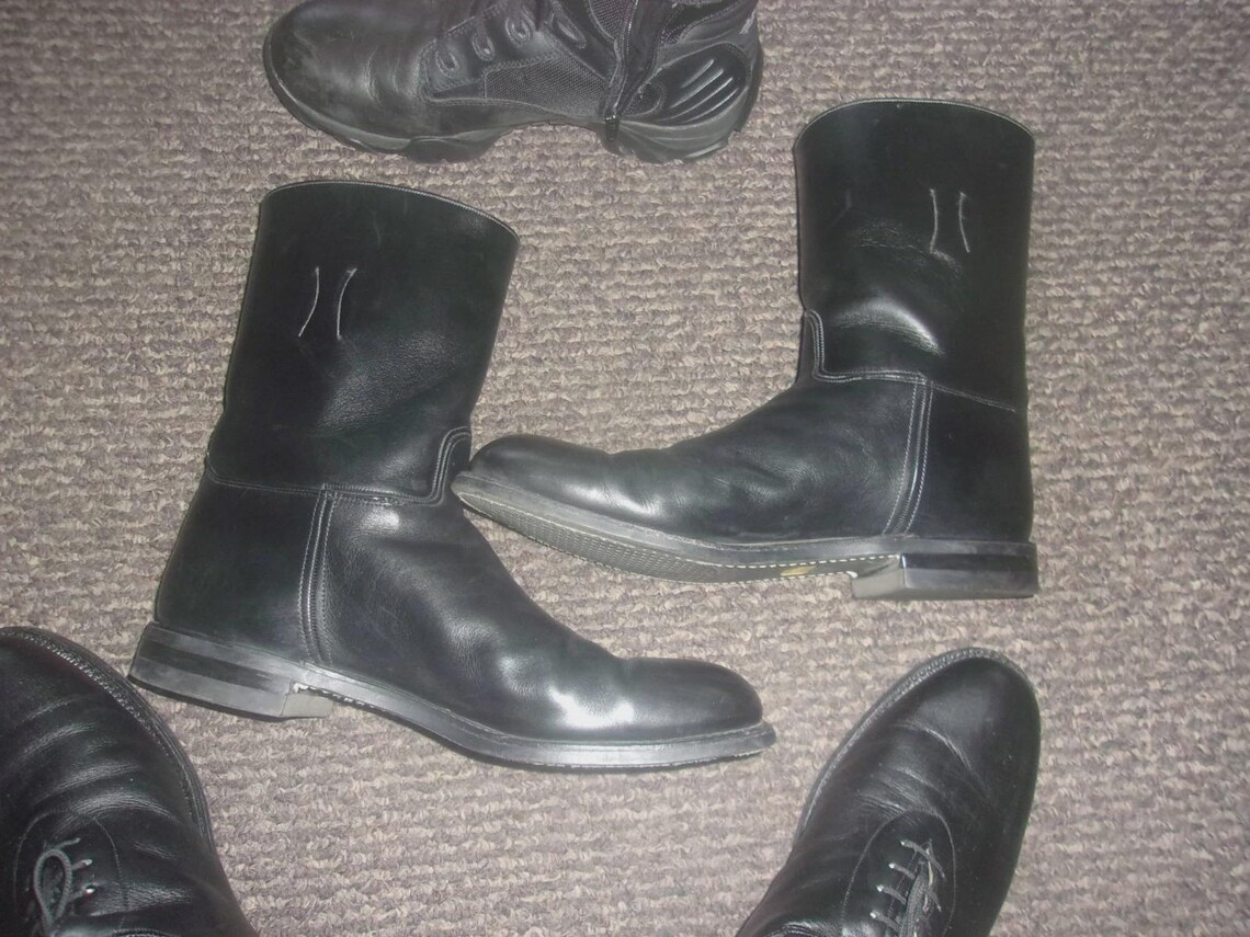 Dehner Boots CHP Police Boots Motorcycle Police Boots DRESS INSTEP - Etsy