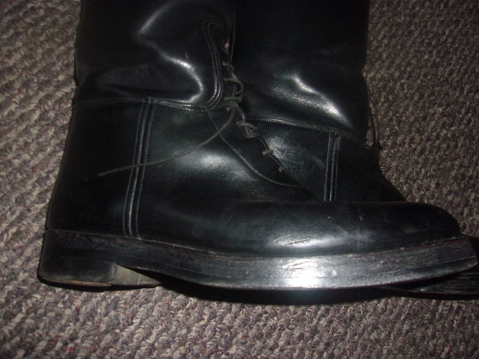 Dehner Boots CHP Police Boots Motorcycle Police Boots Bal-lace - Etsy