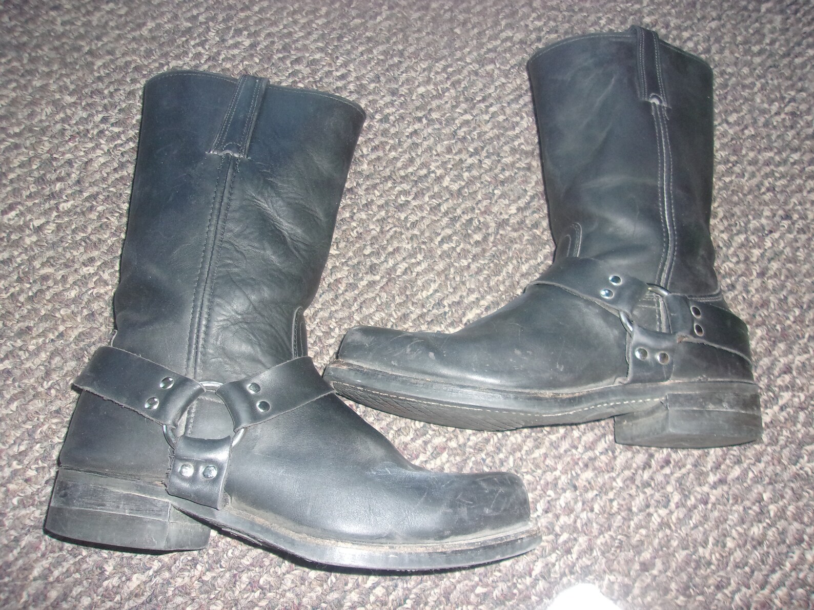 Men's Frye Harness Boots Motorcycle Boots RARE 12 - Etsy