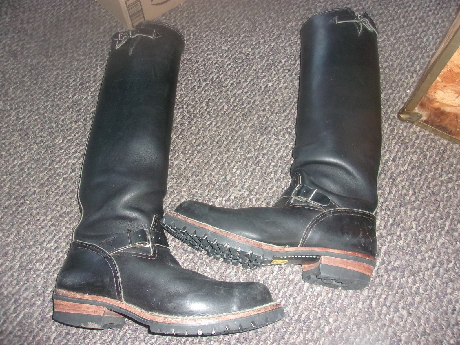 WESCO BIG BOSS Motorcycle Boots Biker Boots Engineer Boots 22'' High - Etsy