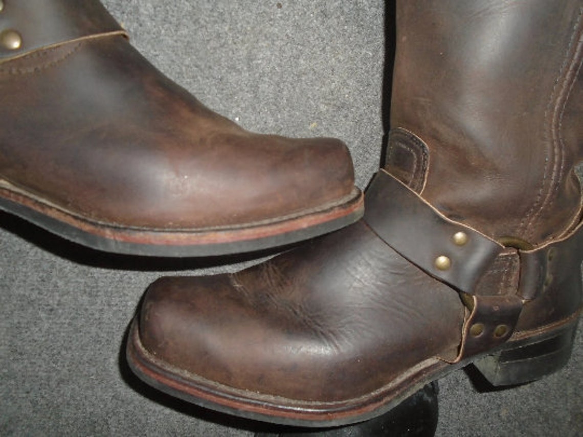 Men's Frye Harness Boots Motorcycle Boots GRUNGE Biker - Etsy