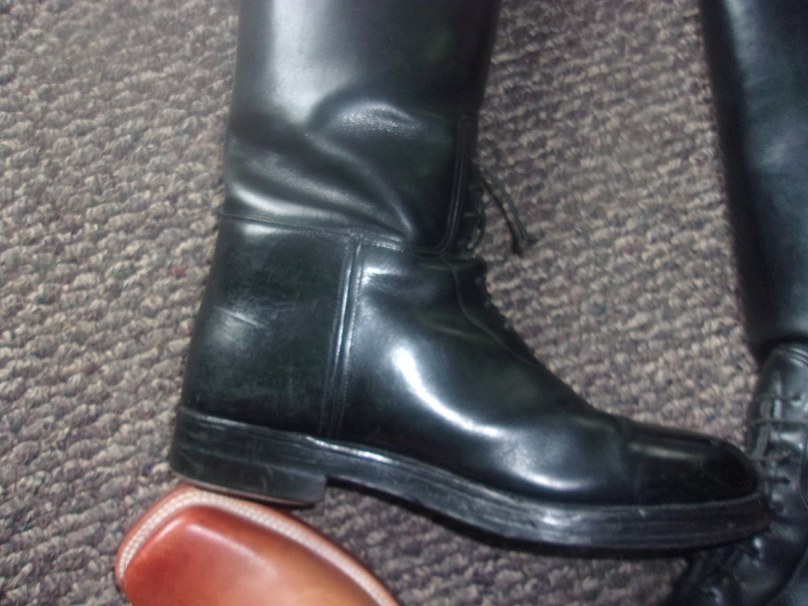 Dehner Boots CHP Police Boots Motorcycle Police Boots Bal-lace - Etsy