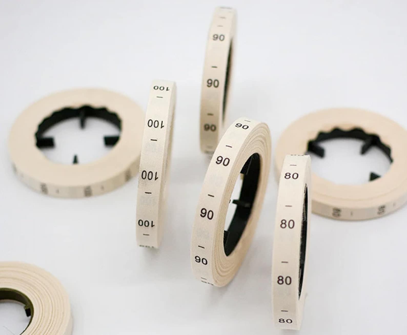 Custom Size Labels for Clothing, 500 Pcs Personalized Sewing Tags, 3/8 ...