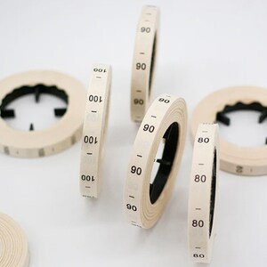 Custom Size Labels for Clothing, 500 Pcs Personalized Sewing Tags, 3/8 ...