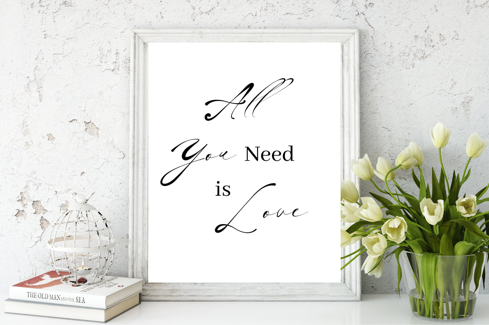 Love Printable Home Decor Inspirational Art Poster Print Love Quote ...