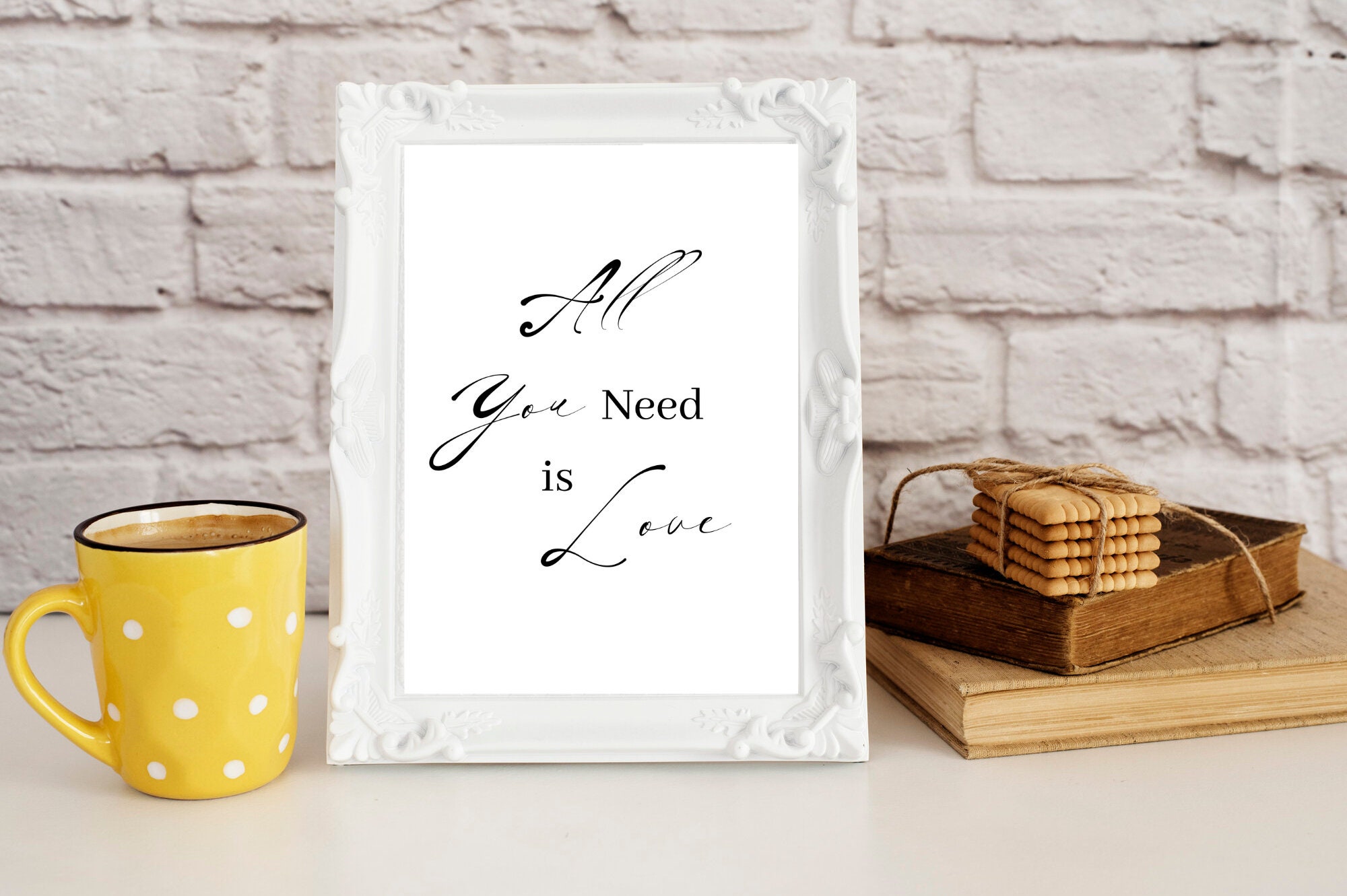 Love Printable Home Decor Inspirational Art Poster Print Love Quote ...