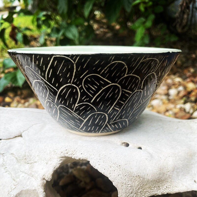 Sgraffito Pottery - Etsy