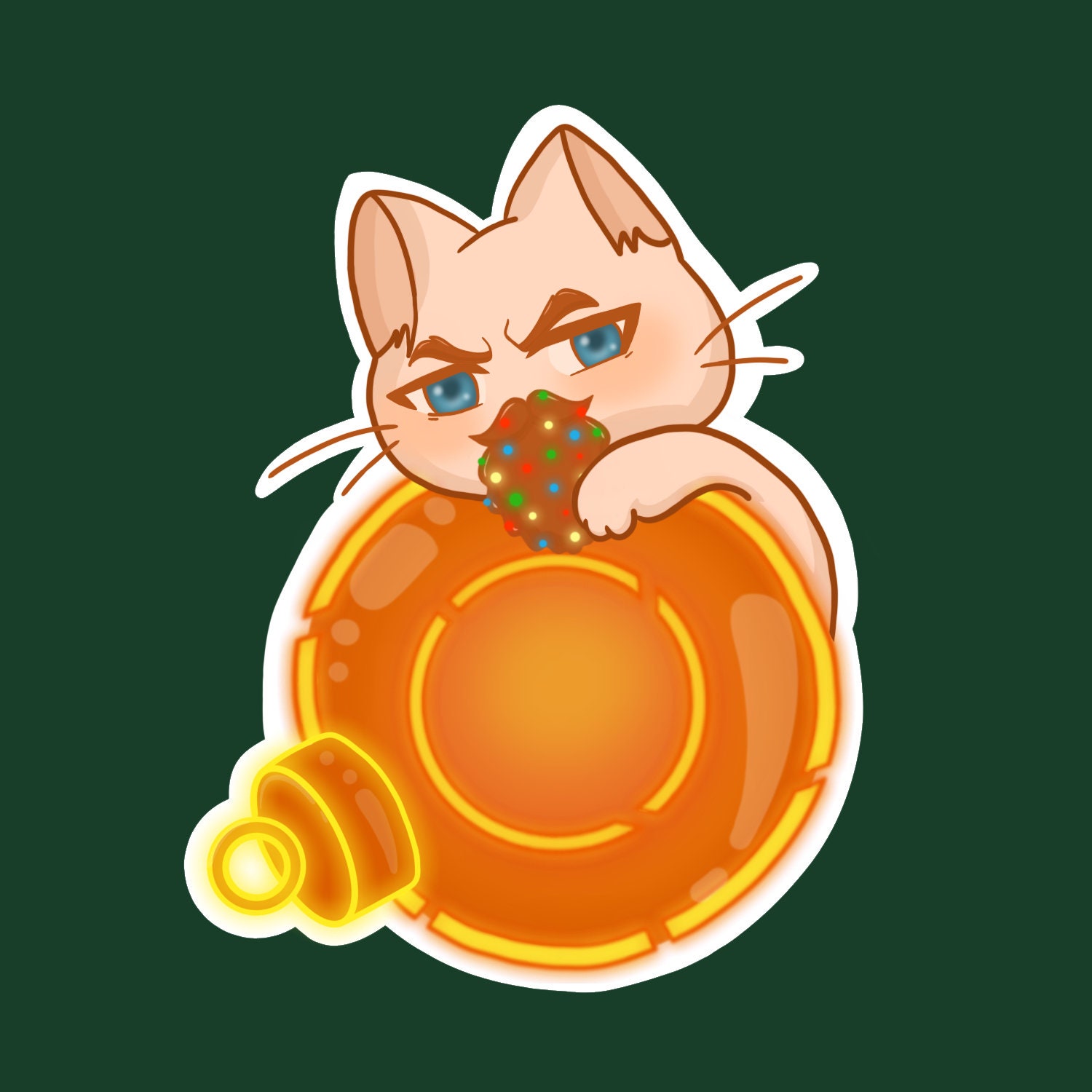 Breach Kitten Valorant Sticker | Etsy