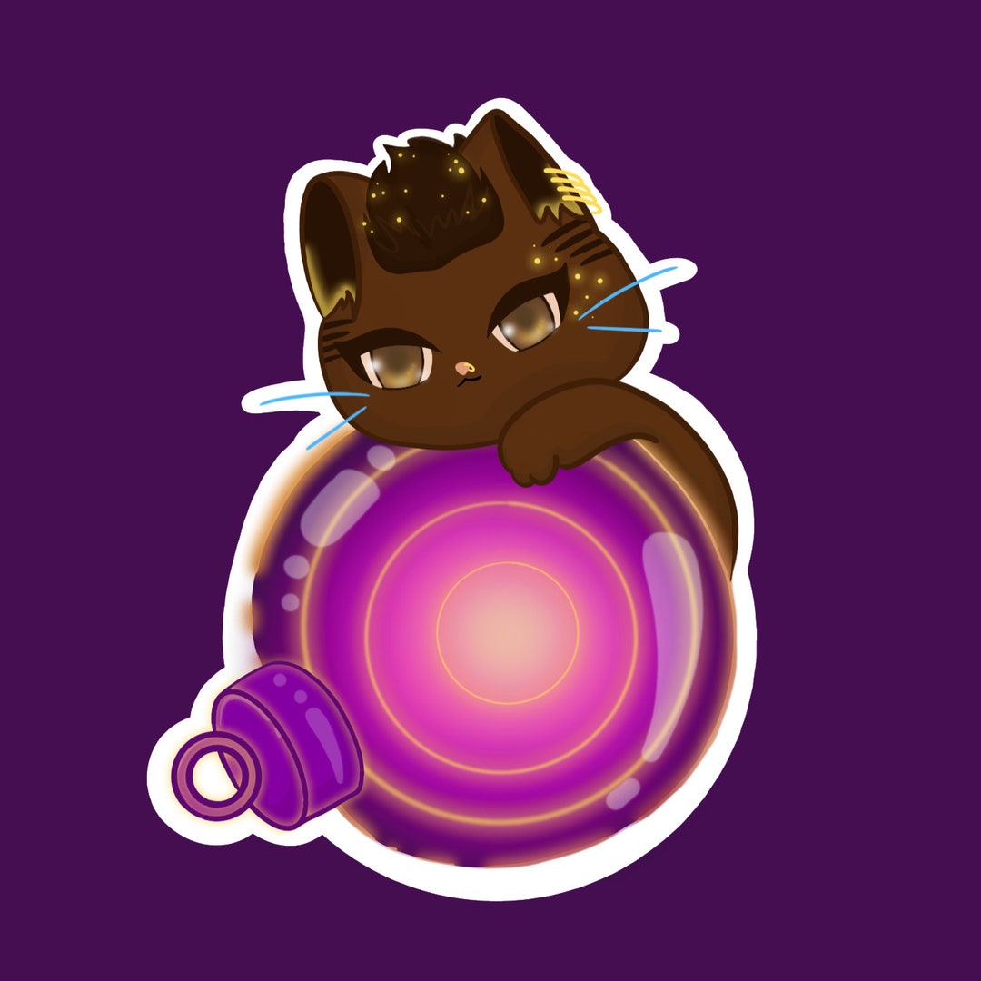 Astra Kitten Valorant Sticker - Etsy