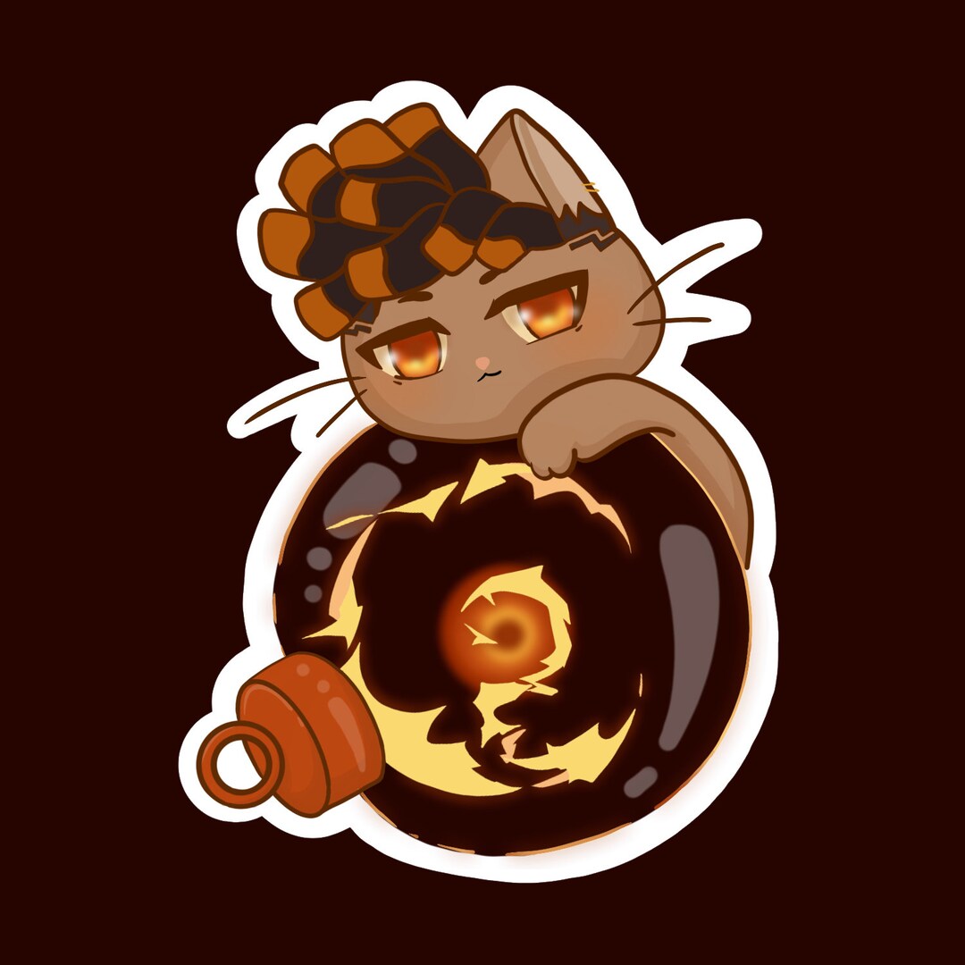 Phoenix Kitten Valorant Sticker - Etsy