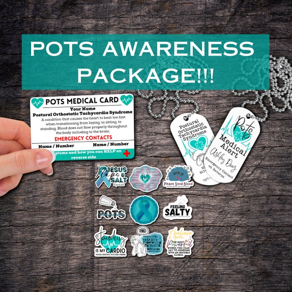 Chronic Illness Medical Alert Card - Etsy