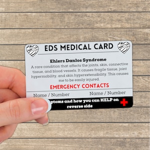8 Pack Eds Sticker, Ehlers Danlos Sticker, Ehlers Danlos Awareness ...