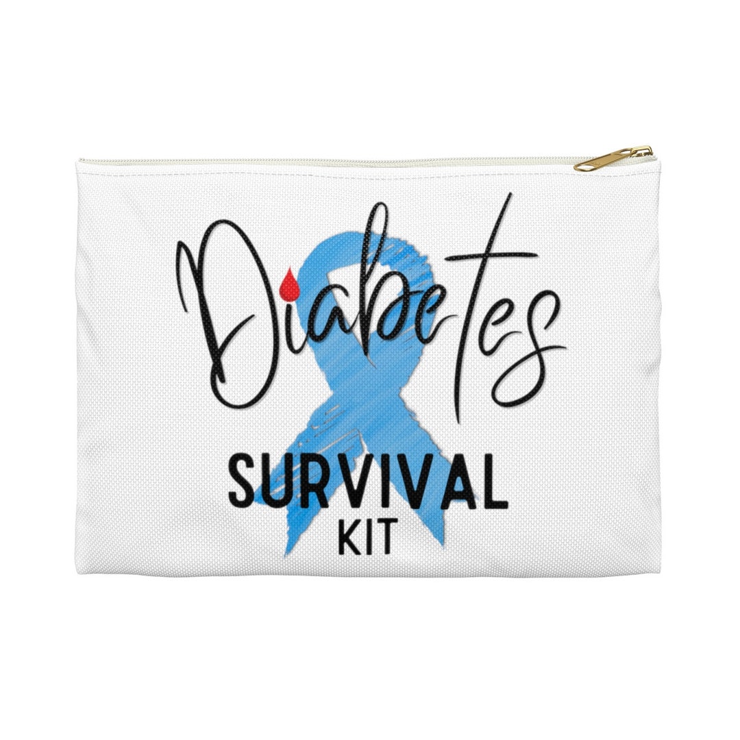 Diabetes Survival Kit Pouch, T1 Diabetes Travel Bag, Juvenile Diabetes ...