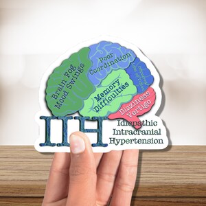 IIH Awareness, Iih Sticker, Iih Warrior, Iih Ribbon, Iih, Intracranial ...