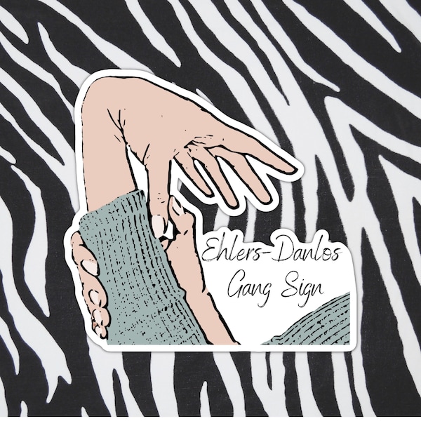 Ehlers Danlos Syndrome Stickers - Etsy
