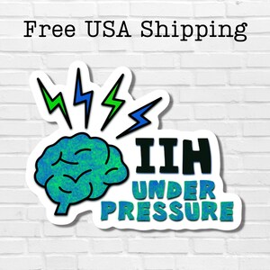 IIH Awareness, Iih Sticker, Iih Warrior, Iih Ribbon, Iih, Intracranial ...