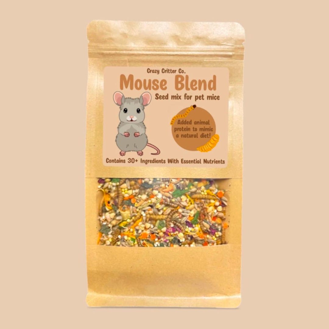 Mouse Blend 250g - Pet Mouse Seed Mix Mouse Food Pet Fancy Mice Insects ...
