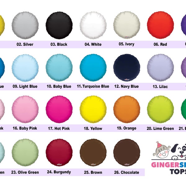 Round Balloons - Etsy