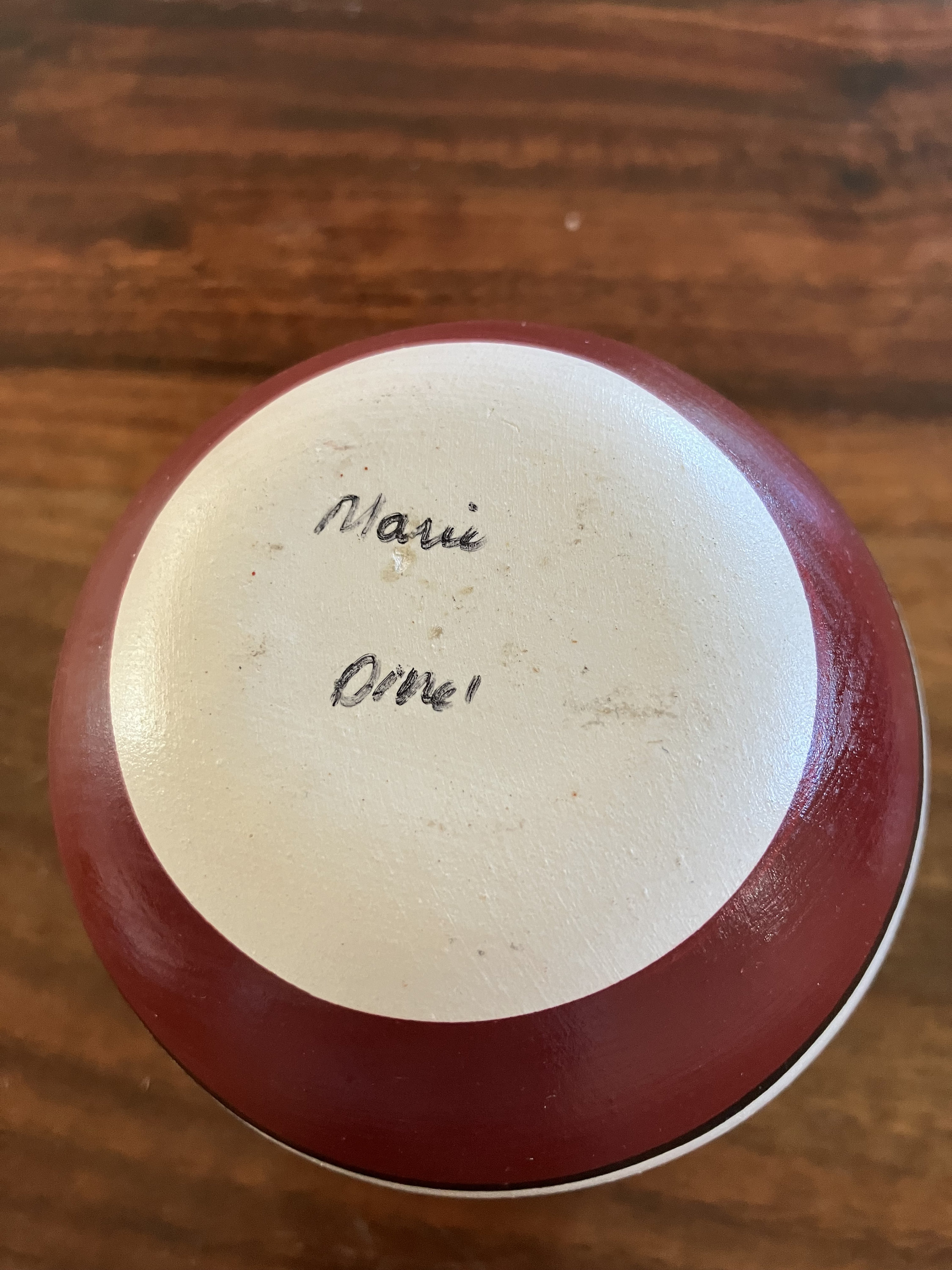 SIGNED Hopi Pottery Small Glazed Vase Trinket Native American - Etsy