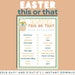 EASTER This or That Printable Game Easter Party Games, Family Party ...