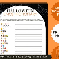 HALLOWEEN Scavenger Hunt Printable Game, Halloween Party, Game Night ...