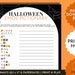 HALLOWEEN Scavenger Hunt Printable Game, Halloween Party, Game Night ...