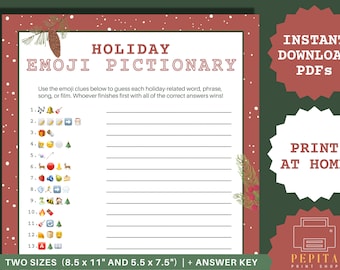 HOLIDAY Scavenger Hunt | Printable Game, Holiday Party, Game Night ...