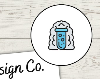 Lab Planner Sticker Lab Icon Sticker Lab Sticker Chemistry Planner ...