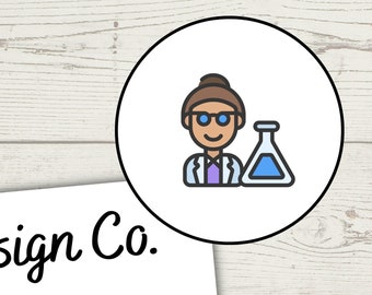 Lab Planner Sticker Lab Icon Sticker Lab Sticker Chemistry Planner ...