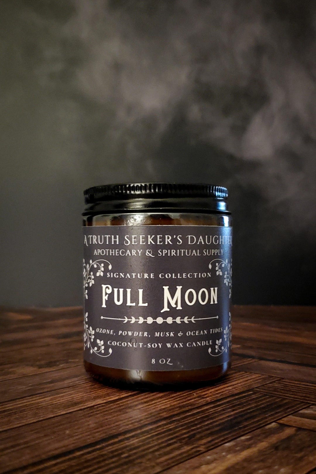 Full Moon 8oz Candle - Etsy
