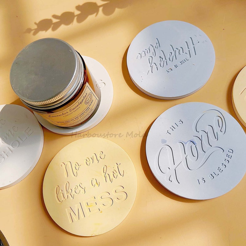 Shaker Coaster Mold - Etsy