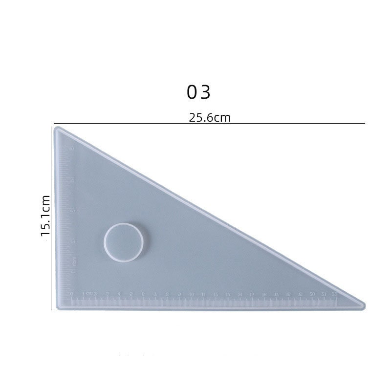 Ruler Silicone Mold Protractor Silicone Mold Protractor Ruler - Etsy