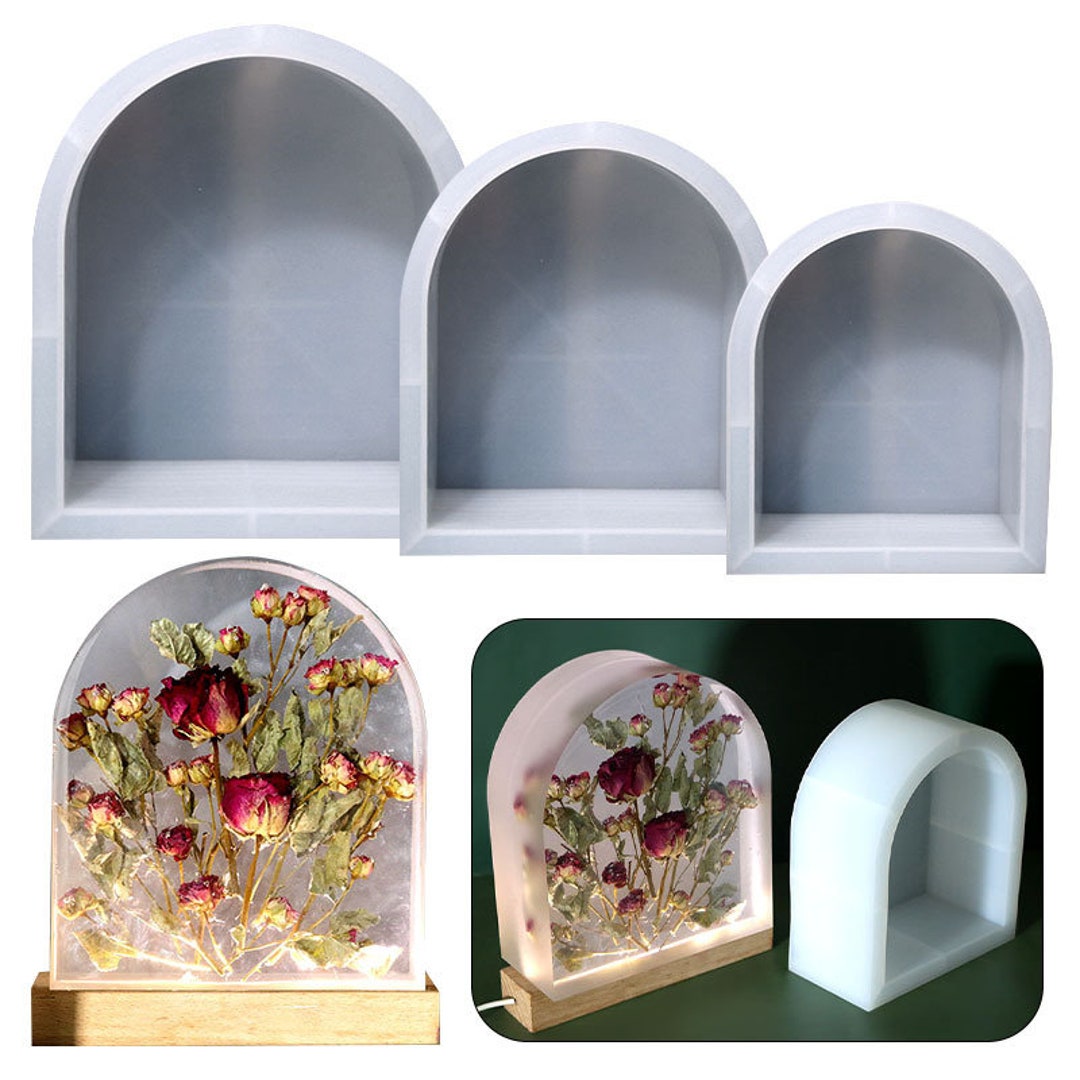 DIY Large Arch Mold Candle Mold Clay Mold Crystal Epoxy Resin Mold ...