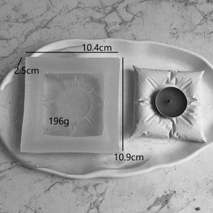 Pillow Candlestick Silicone Mold DIY Handmade Pillow Shape Candle ...