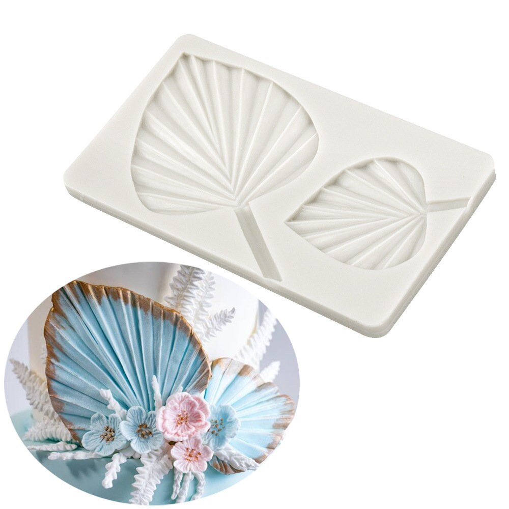 Palm Leaf Silicone Mold Fondant Mold Gum Paste Mold - Etsy