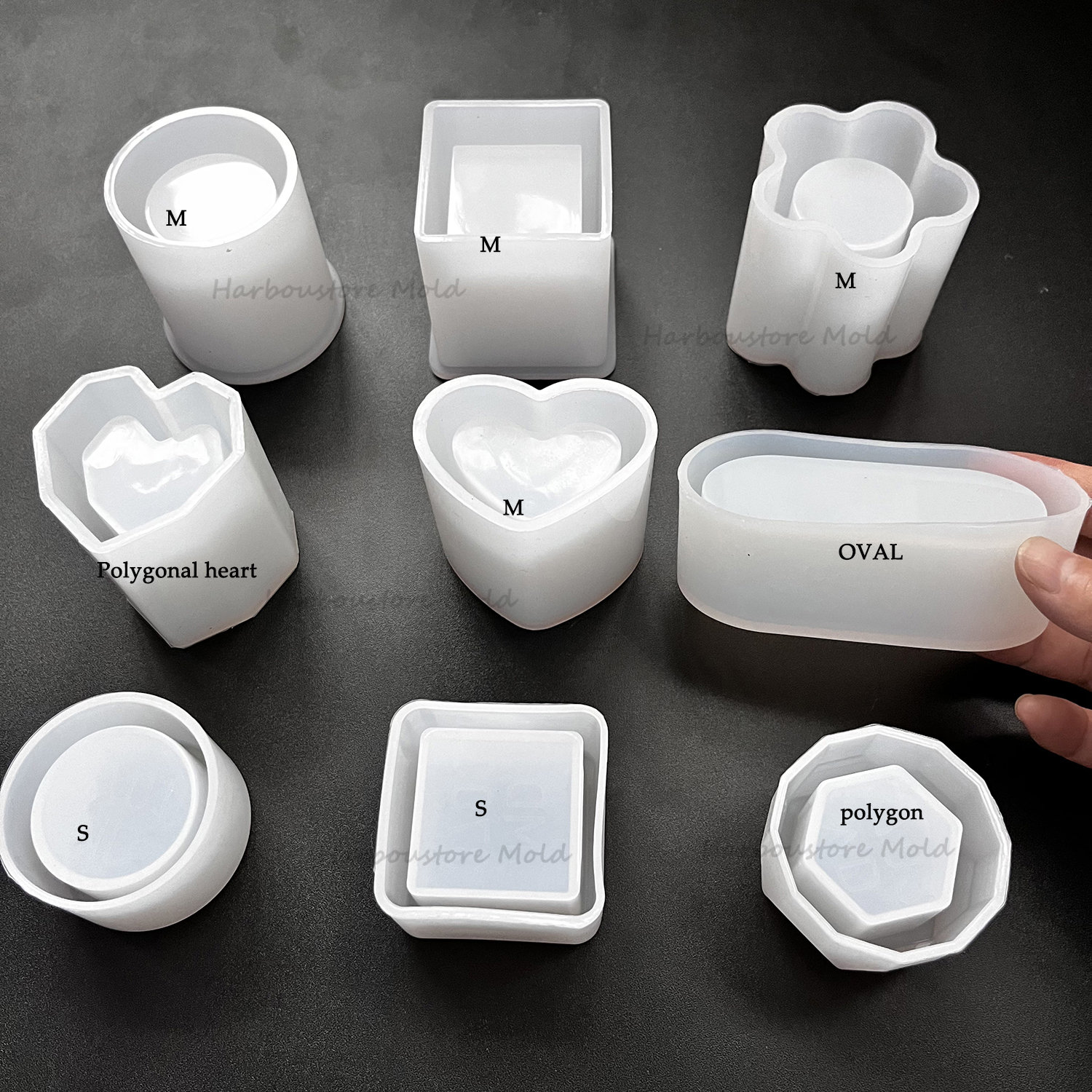 Mini Flower Pot Silicone Mold Concrete Flower Pot Mold Cute - Etsy