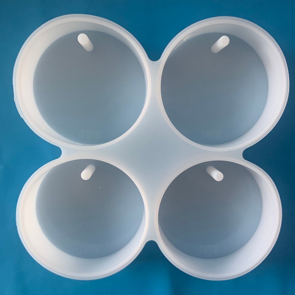 4'' Round Mold With Hole circular Round Car Freshie - Etsy