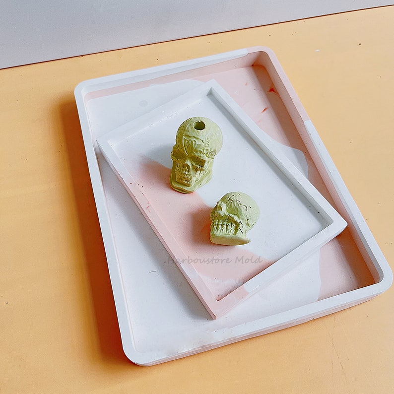 Rectangle Tray Molds Rectangle Concrete Planter Base Mold - Etsy